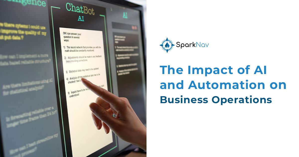The Impact of AI and Automation on Business Operations - SparkNav